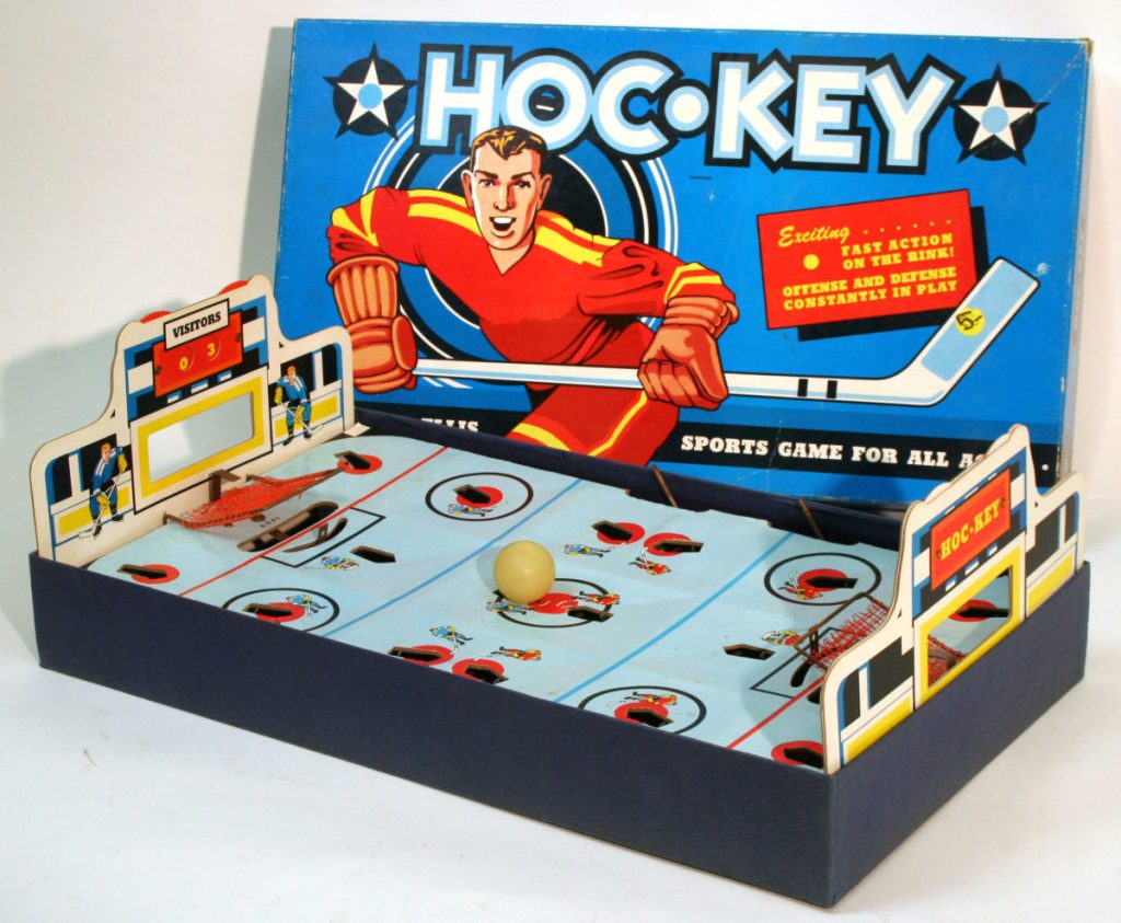 Cadaco-Ellis HOC-KEY table-top hockey game - Urban Vintage Collectibles